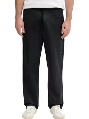 BOSS Stripe-logo Track Pants - Blue