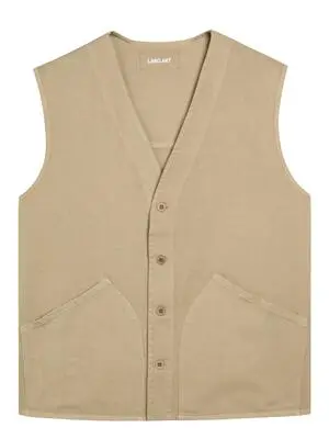 Labo.art Cotton Vest - Taupe