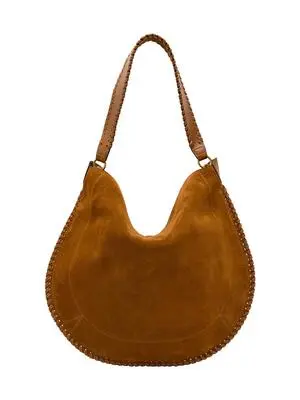Isabel Marant Oskan Suede Hobo Bag - Light Brown
