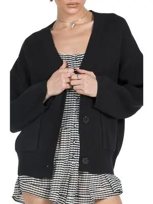 Princess Polly Burke Cardigan - Black