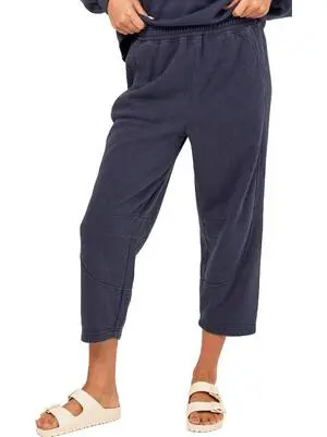 THREADS 4 THOUGHT Chantel Mineral Wash Crop Wide Leg Pants Stargazer