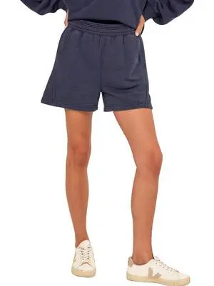 THREADS 4 THOUGHT Relaxed-fit Fleece Shorts - Stargazer