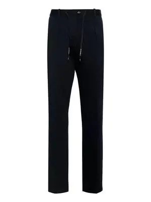 CIRCOLO 1901 Pleat-detail Straight-leg Trousers - Blue