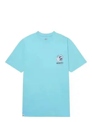 BOARDIES Sharky Waters Crew-neck Printed T-shirt - Blue