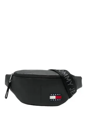 Tommy Hilfiger Logo-patch Belt Bag - Black