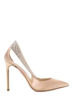 AQUAZZURA Embellished Pumps - Neutrals