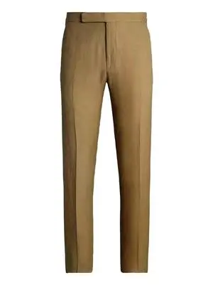 Ralph Lauren Purple Label Gregory Trousers With Side Adjusters - Neutrals