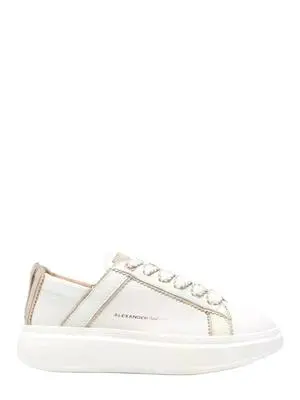ALEXANDER SMITH Wembley Leather Sneakers - White