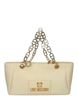 Moschino Bold Love Tote Bag - Neutrals