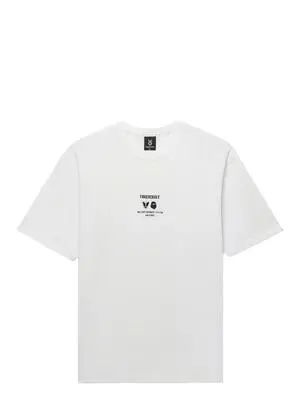 FINGERCROXX Short Sleeve Graphic T-shirt - White