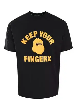 FINGERCROXX Short-sleeve T-shirt - Black