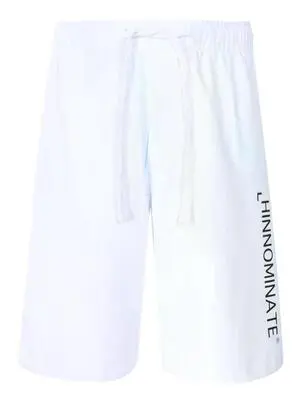 HINNOMINATE Cotton Bermuda Shorts - White