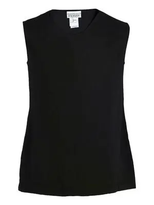 Gianfranco Ferre Sleeveless Wool Vest - Black