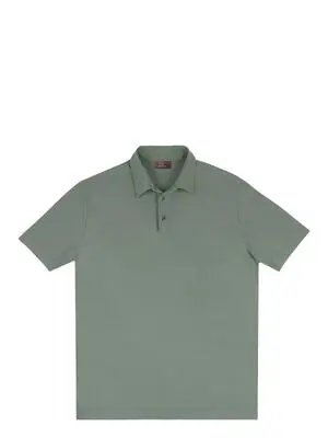 ZANONE Short-sleeve Polo Shirt Green