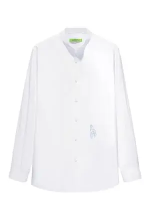Shanghai Tang Horse-embroidered Shirt - White