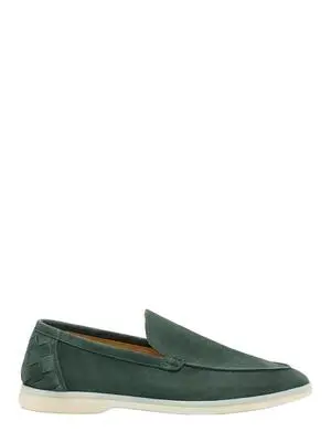 SCAROSSO Ludovico Suede Loafers - Green