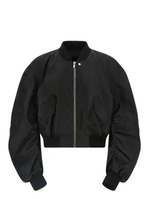Rick Owens Secchia Flight Padded Bomber Jacket - Black