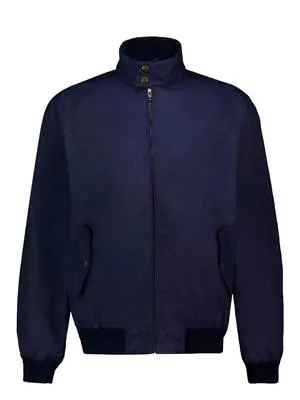 Valentino Garavani Zip-up Bomber Jacket - Blue