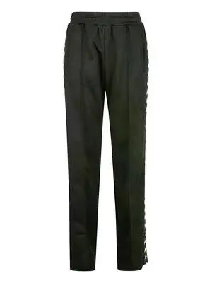 GOLDEN GOOSE Contrasting-stars Track Pants - Black