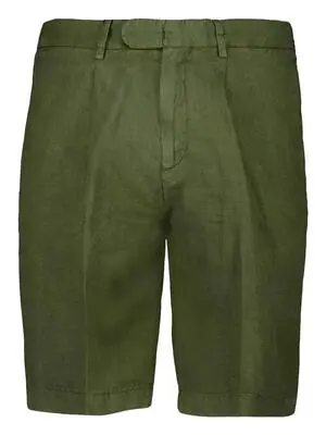 BOGLIOLI Linen Bermuda Shorts