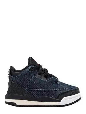 JORDAN 3 Retro Levi’s Indigo Sneakers - Denim/sail/black