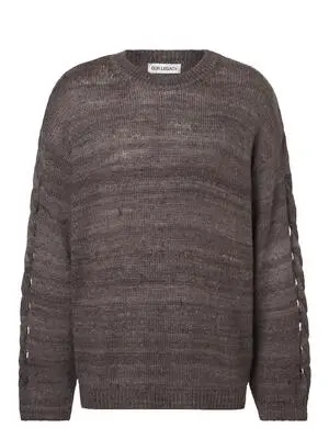 Our Legacy Popover Silk Sweater - Brown