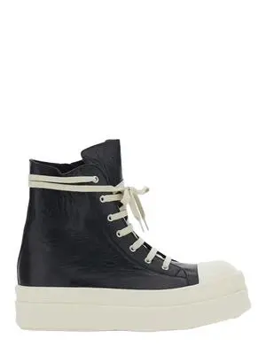 Rick Owens Mega Bumper Sneakers - Black