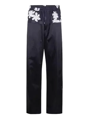 Dries Van Noten Pablo Bicolor Trousers - Black