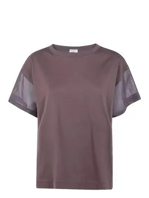 Brunello Cucinelli Classic T-shirt - Brown