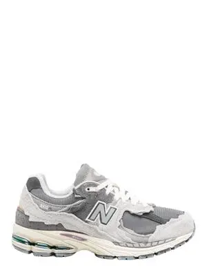 NEW BALANCE Nubuck Mesh Lifestyle Sneakers - Gray
