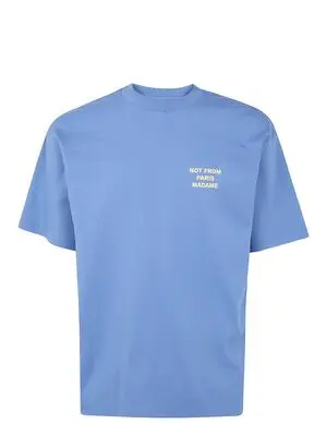 Drole De Monsieur "slogan" T-shirt Blue