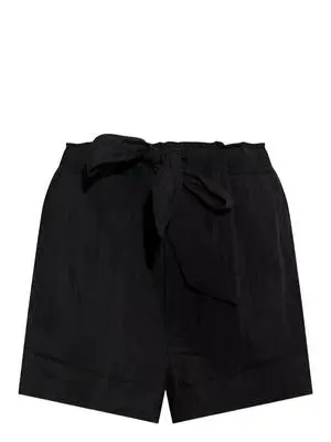 MARANT ETOILE Tie-detail Shorts - Black