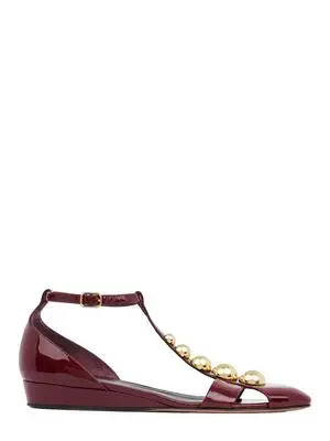 Chloé Cleia 40 Sandal Grenat