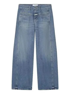 Closed Wide-leg Denim Jeans - Blue