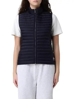 COLMAR Padded Nylon Vest With Zip Blue