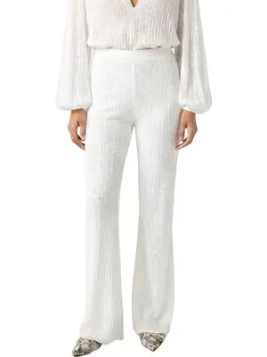 Missoni Sequin Embellished Flare Pants - Black