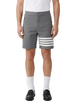 Thom Browne Striped Shorts - Grey