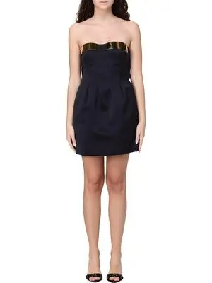 Elisabetta Franchi Sleeveless Mini Dress - Black