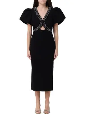 Rebecca Vallance Midi Dress - Black