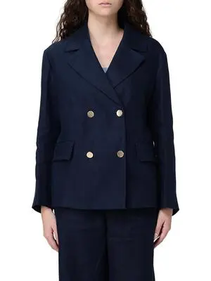 Max Mara S Max Mara Double Breasted Jacket Navy