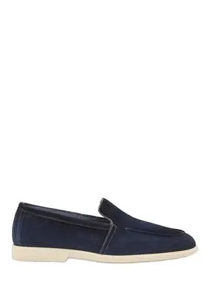 Santoni Malibu Suede Loafers - Blue