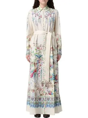 Etro Printed Dress - White