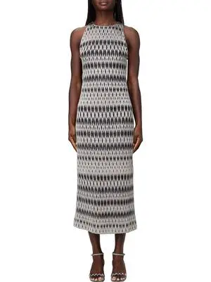 Missoni Sleeveless Midi Dress - Beige