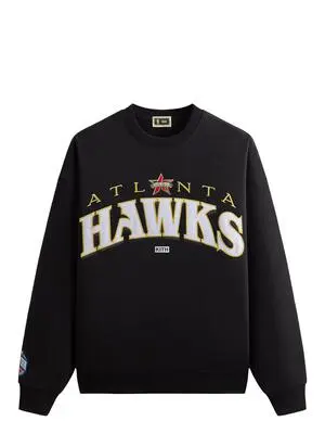 Kith For Nba All-star Atlanta Hawks Nelson Crewneck - Black