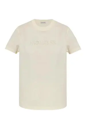 Moncler Short-sleeve T-shirt - White