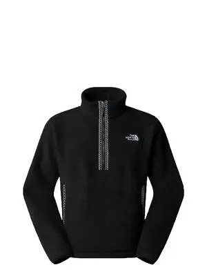 The North Face Fleeski Quarter Zip Pullover - Black