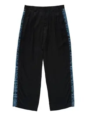 Ahluwalia Wide Leg Jak Trouser - Black