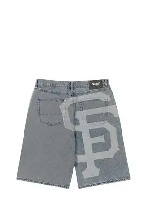 PALACE X San Francisco Giants Denim Short - Grey