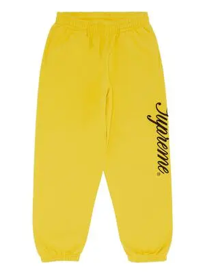 SUPREME Raised Script Sweatpant