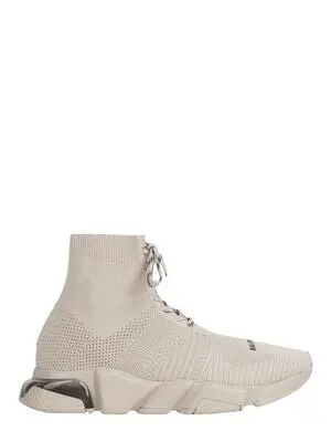 Balenciaga Speed Lace-up High-top Sneakers - Brown